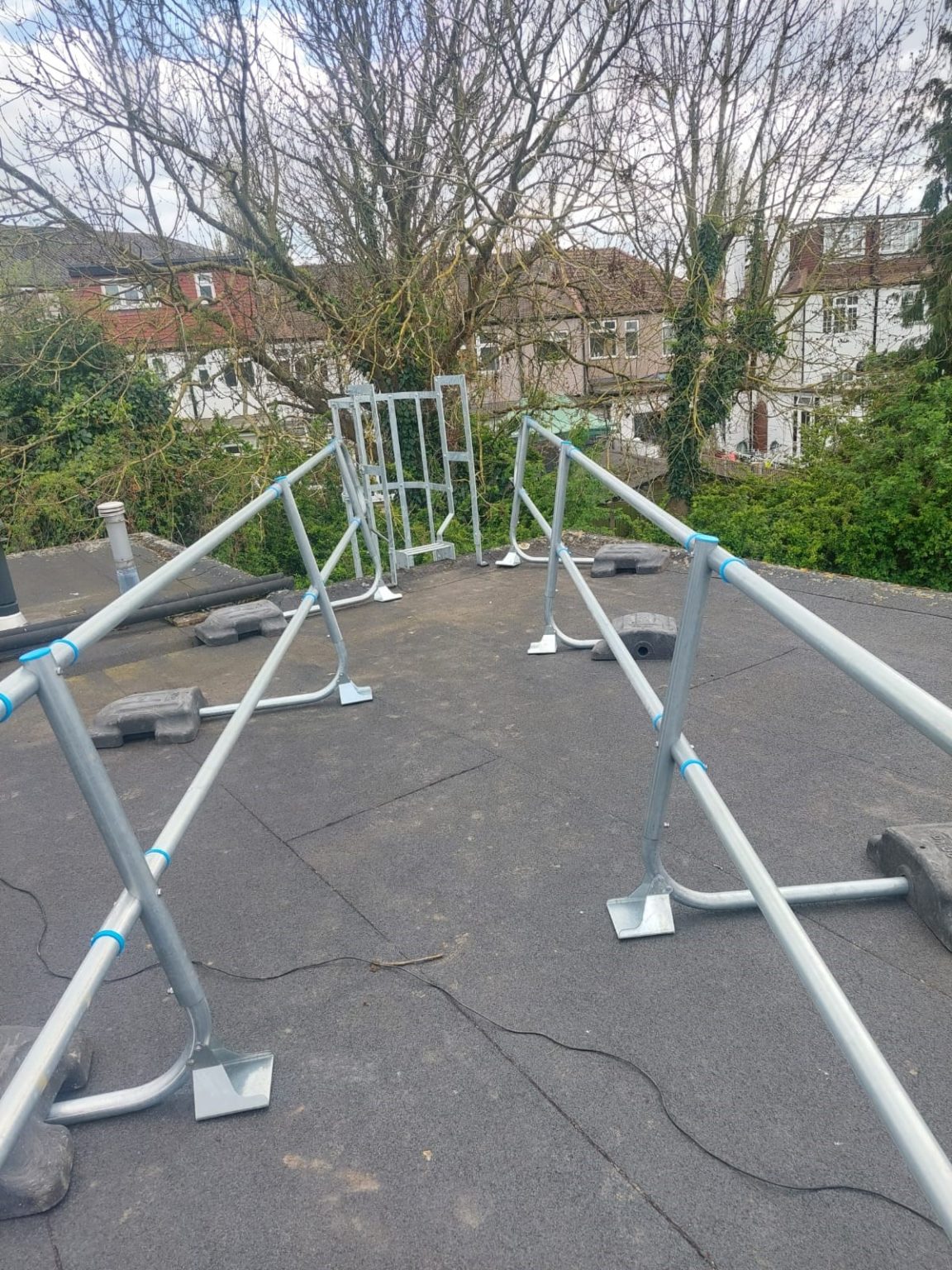 Installation of Cat Ladder & Handrail System