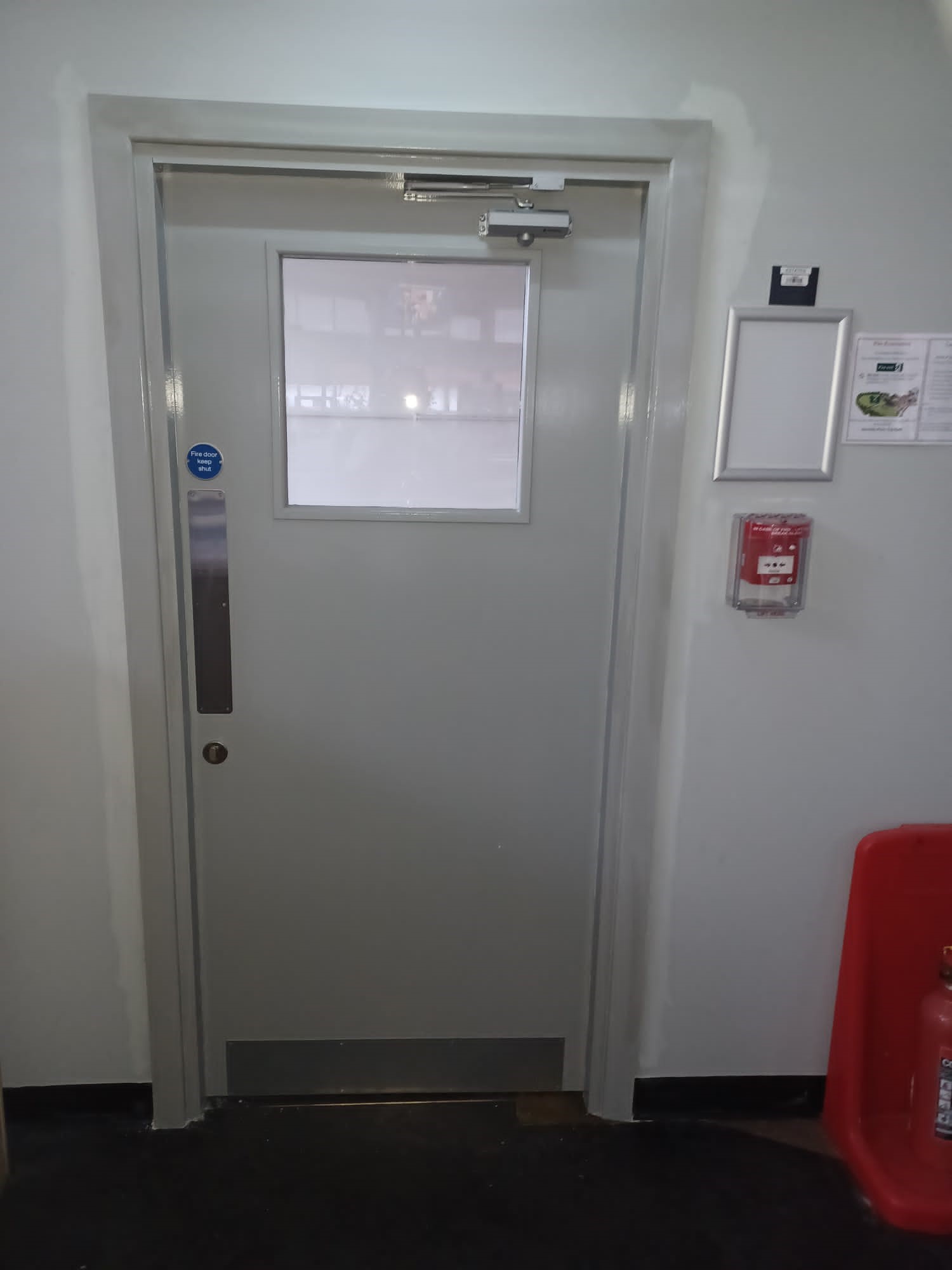 St Dunstan College - Fire Door Set - CSF Building Contractors Ltd.